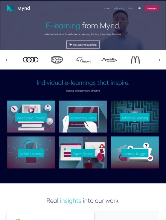 48 Best LMS (Learning Management System) Industry Landing Pages Examples & Inspirations